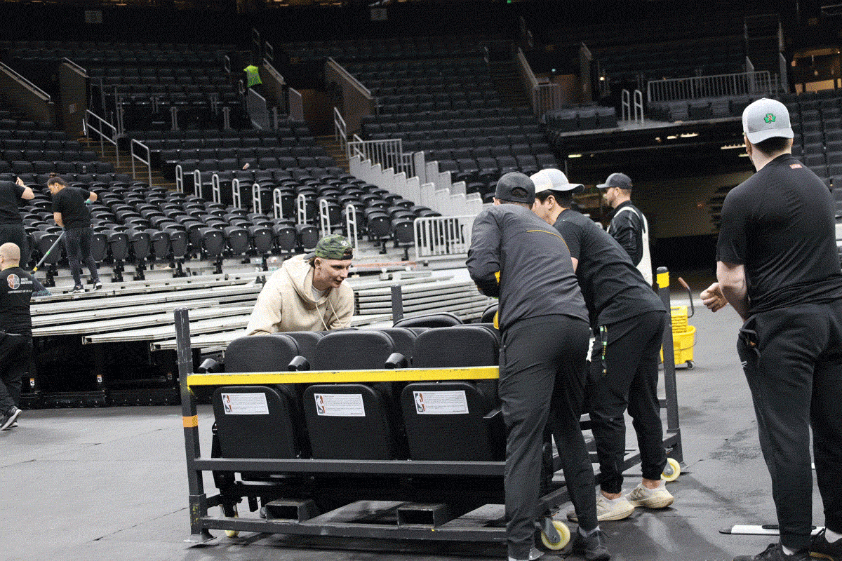 Strata Rise | Folding and Floor Seating | Spectator Seating