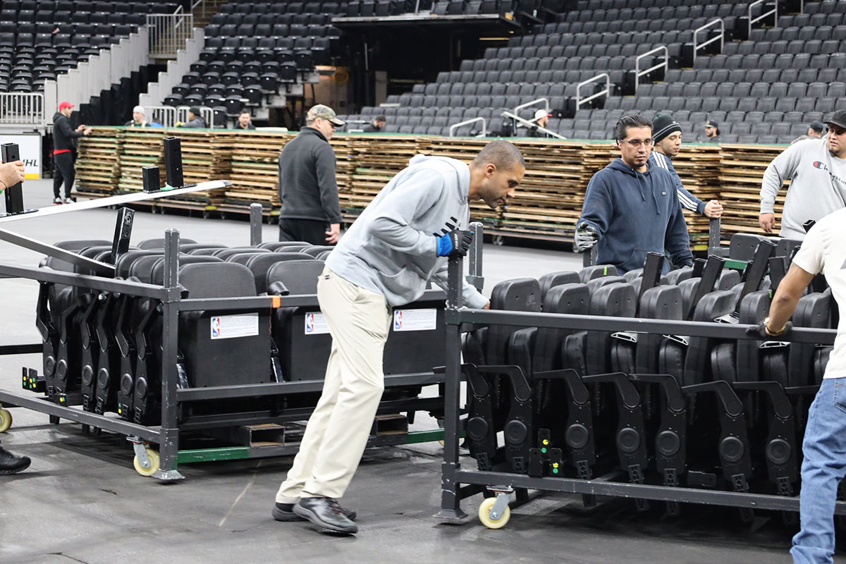 Grid Rise | Folding and Floor Seating | Spectator Seating