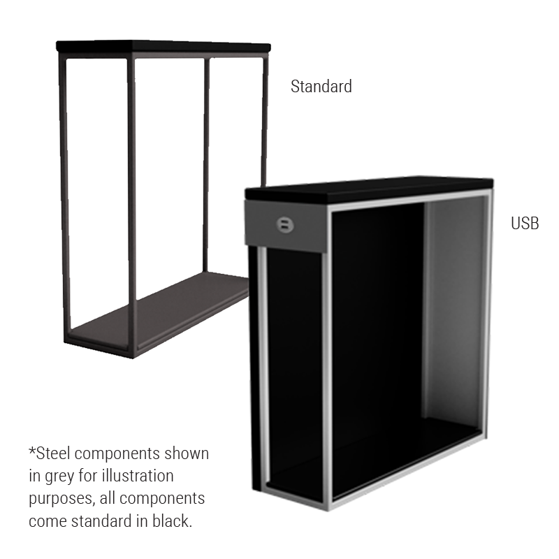 Box Accent Table - Commercial-Grade Furniture from DreamSeat