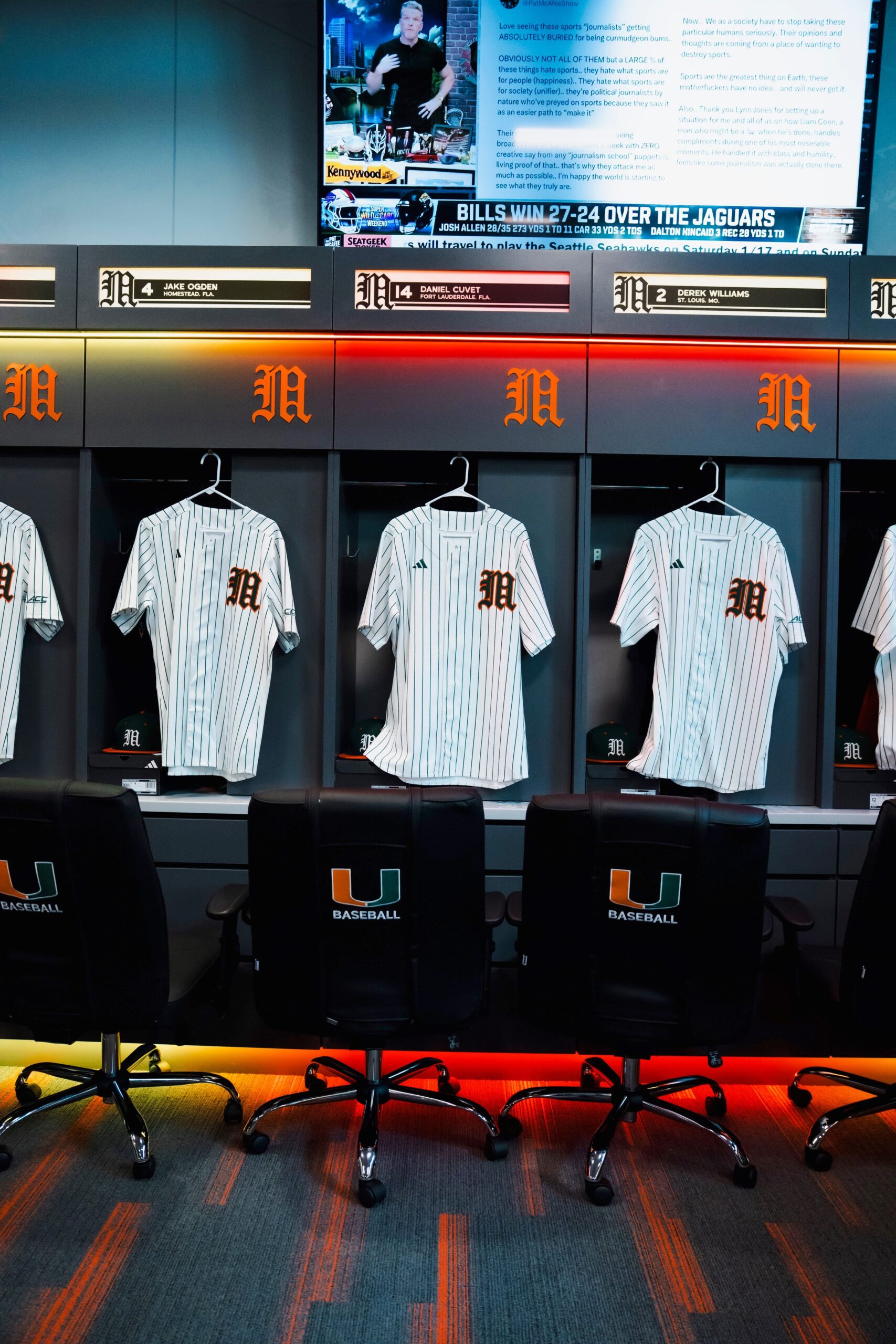 Miami Hurricanes Baseball - DreamSeat